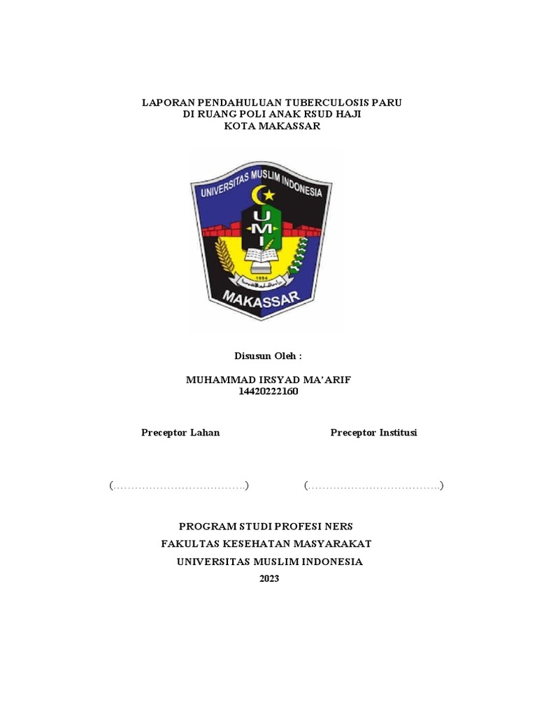 LP TB Paru - Resume | PDF | Pengembangan Diri | Kesehatan Holistik