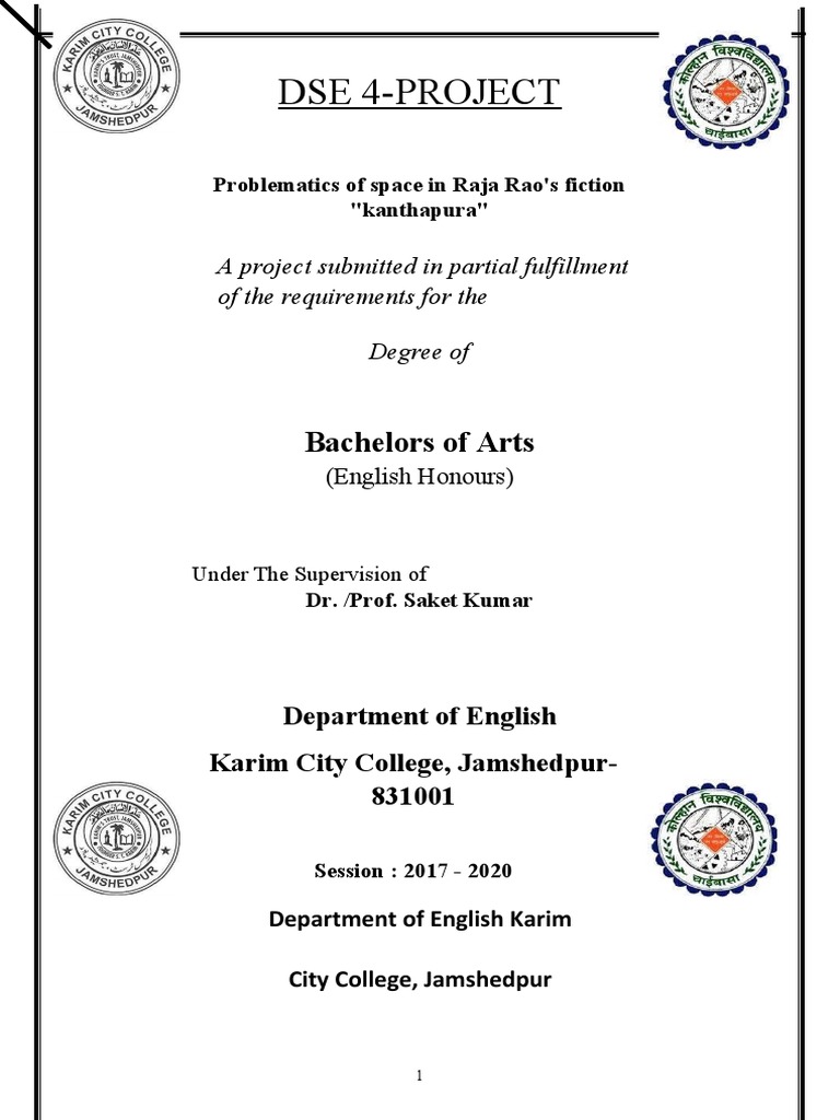 VI Sem Project 74888 | PDF | Being And Time | Martin Heidegger