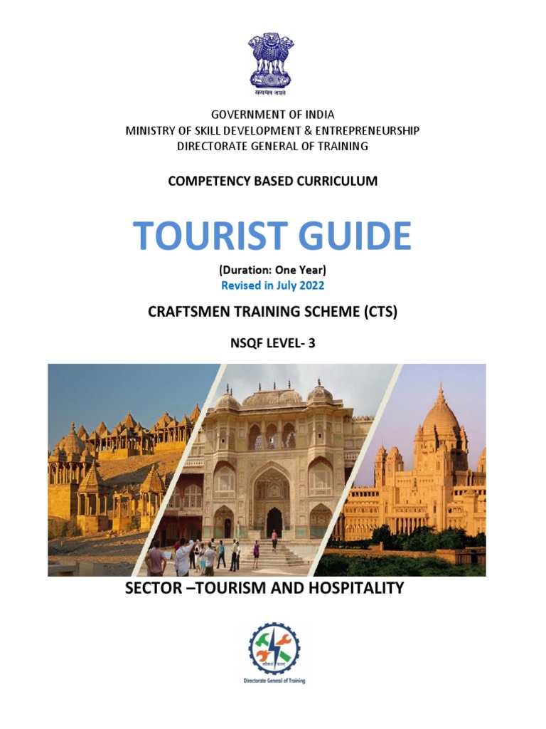 Tourist Guide - CTS2.0 - NSQF-3 | PDF | Tourism | Vocational Education
