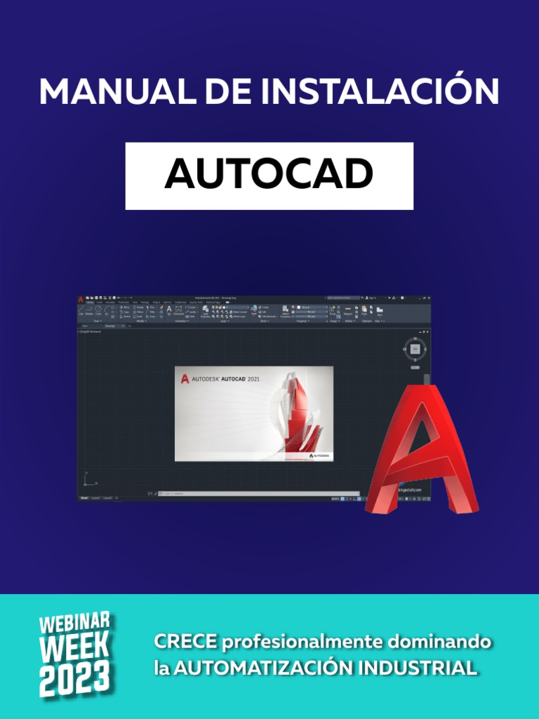 Webinar Week 2023 - D1 Manual de Instalación AutoCAD - Control + | PDF