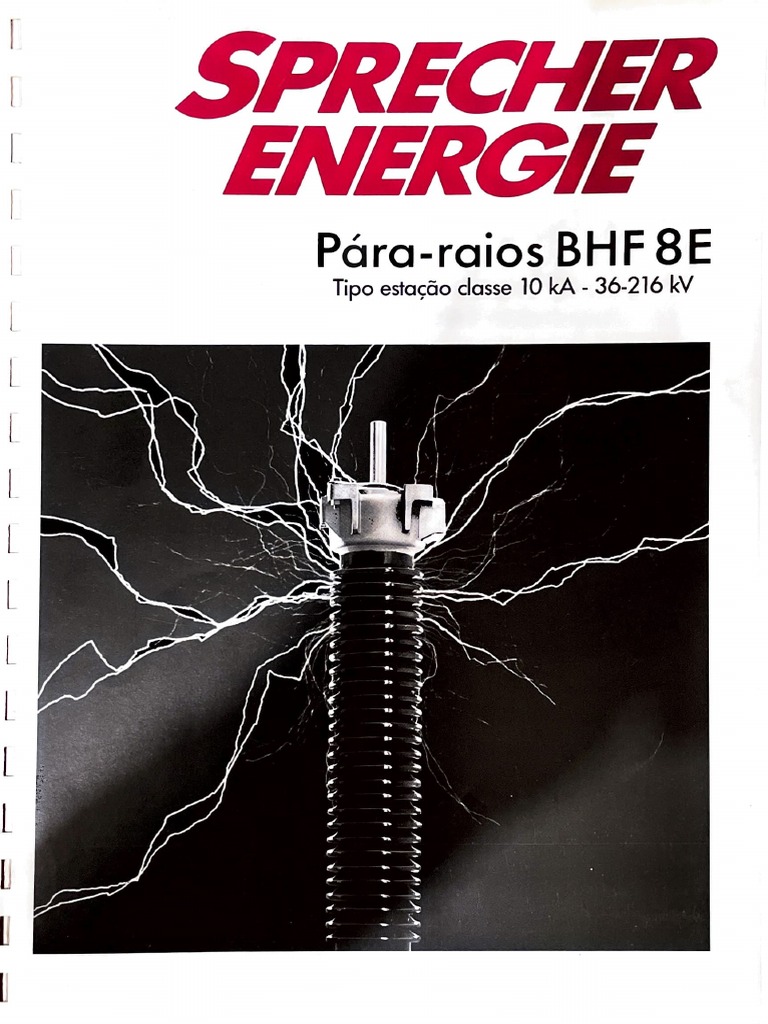 Para Raios Sprecher Energie | PDF | Resistor | Relâmpago