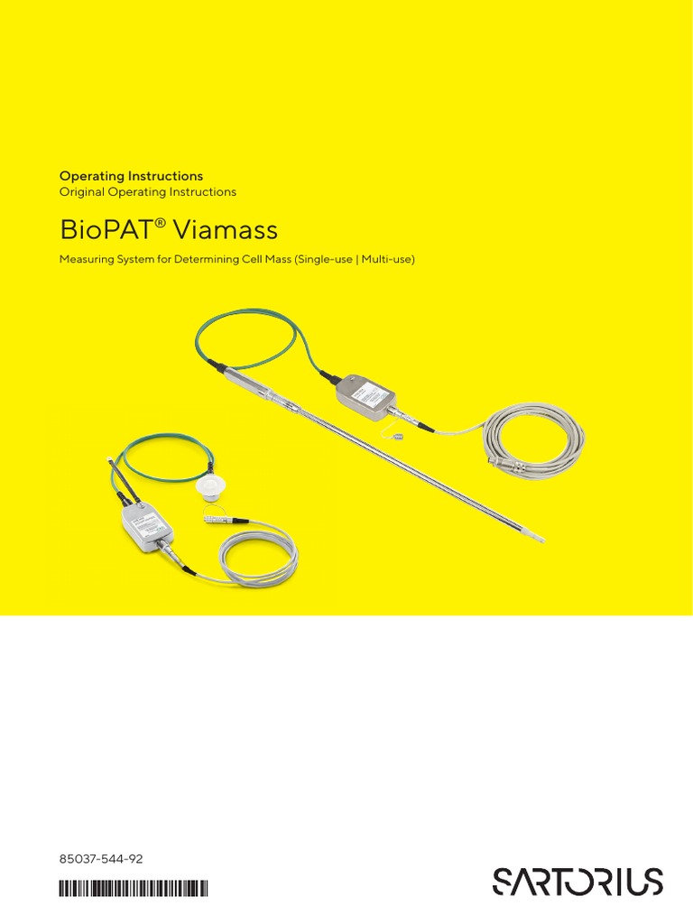 BioPAT ViaMass Single Use Multi Use | PDF | Electrical Connector ...