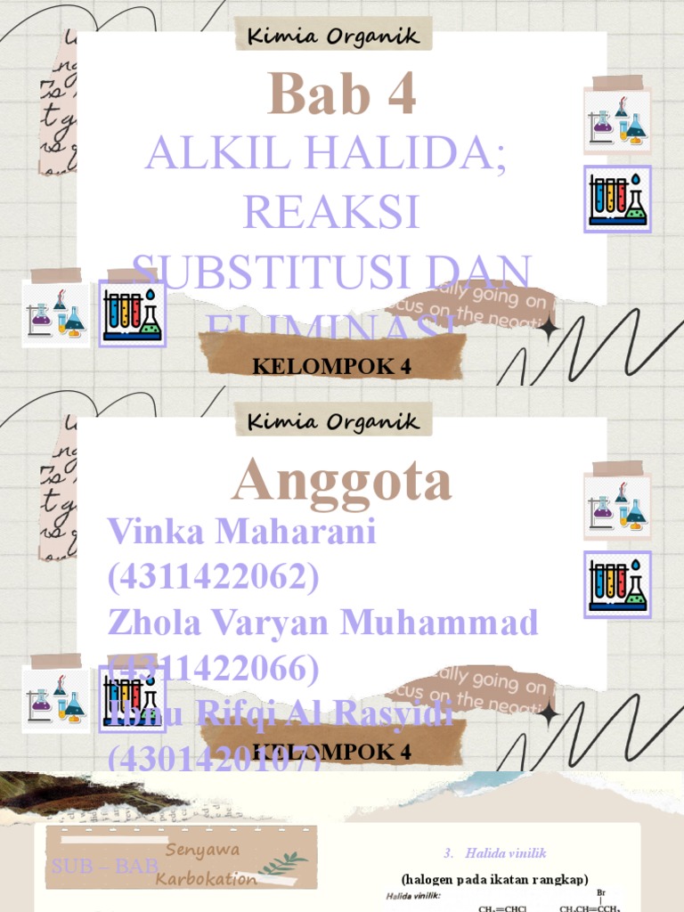 Kel.4 Alkil Halida (Final) | PDF