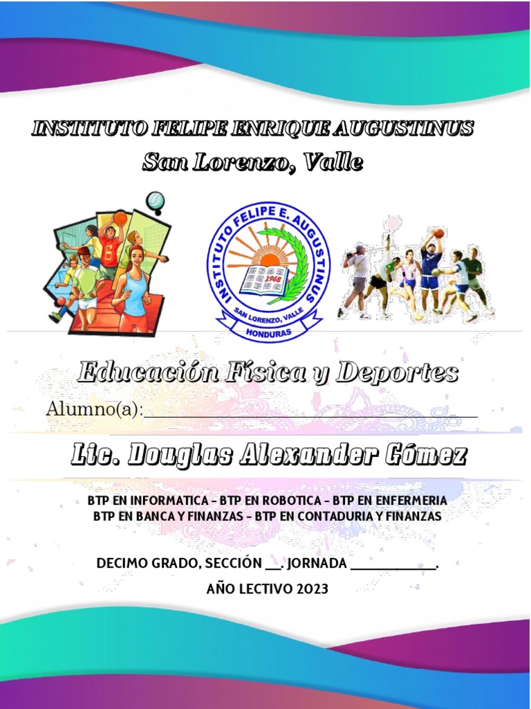 Material de Educacion Fisica Decimo Grado 2023 | PDF | Articulación | Percepción