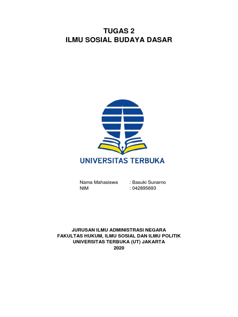 Tugas 2 ISBD - BASUKI SUNARNO - 042895693 PDF | PDF