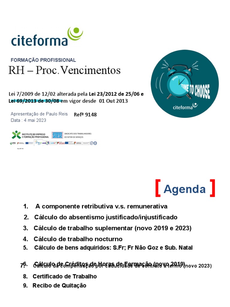 Manual-RH Proc. Vencimentos | PDF