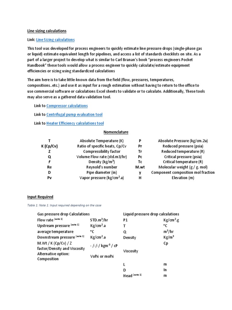 Pressure Drop Calculation Tools for Engineers | PDF | Fluid Dynamics ...