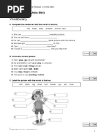 To The Top Plus 1 - Test 1 | PDF