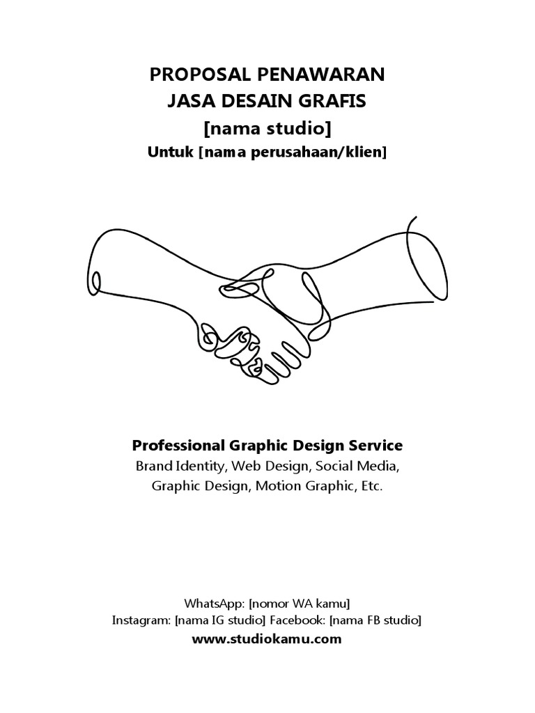 Proposal Jasa Desain Grafis - Lengkap | PDF