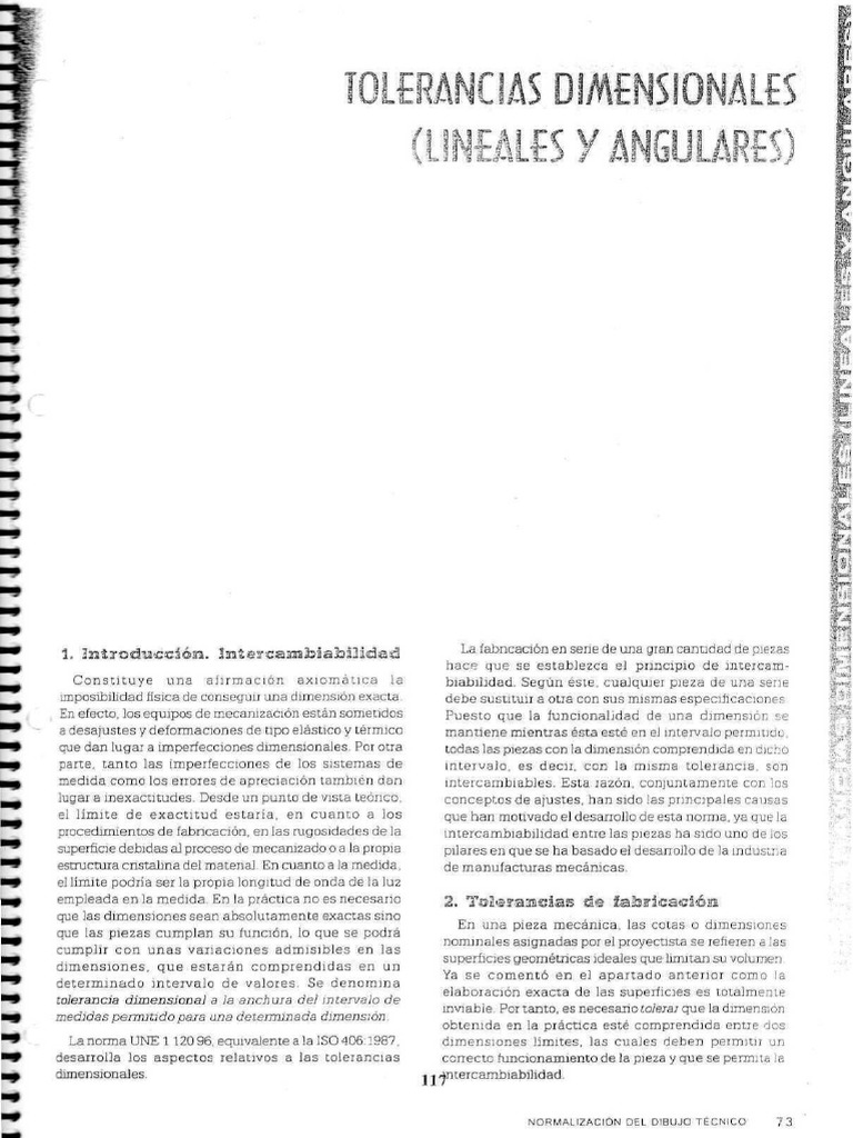 8 Tolerancias Dimensionales Completo | PDF