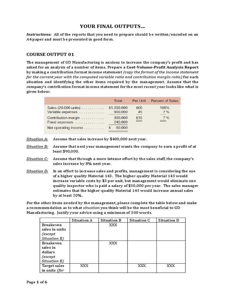 Scoman1 Final Outputs PDF | PDF | Inventory | Production And Manufacturing Scoman1 Final Outputs PDF | PDF | Inventory | Production And Manufacturing