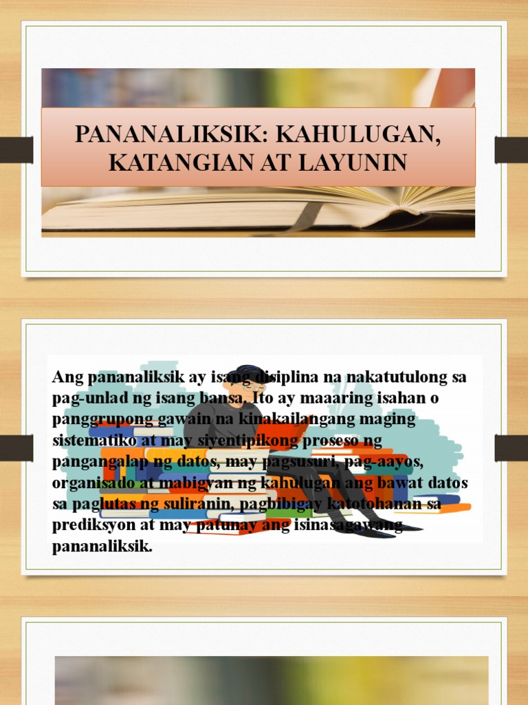 Pananaliksik | PDF