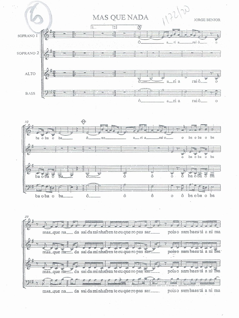 Mais Que Nada PDF | PDF