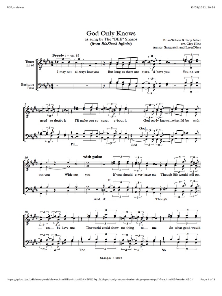 God Only Knows | PDF