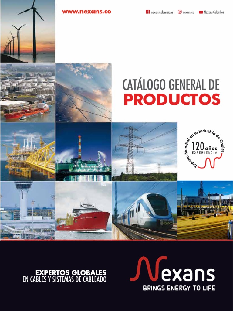 Catálogo de Productos Nexans | PDF | Cobre | Conductor electrico