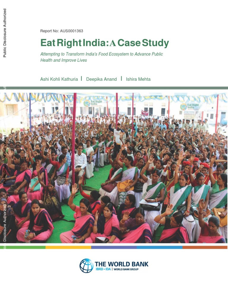 Eat Right India A Case Study | PDF | Sustainability | Malnutrition