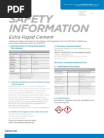 Cement Opc MSDS | PDF | Cement | Dermatitis