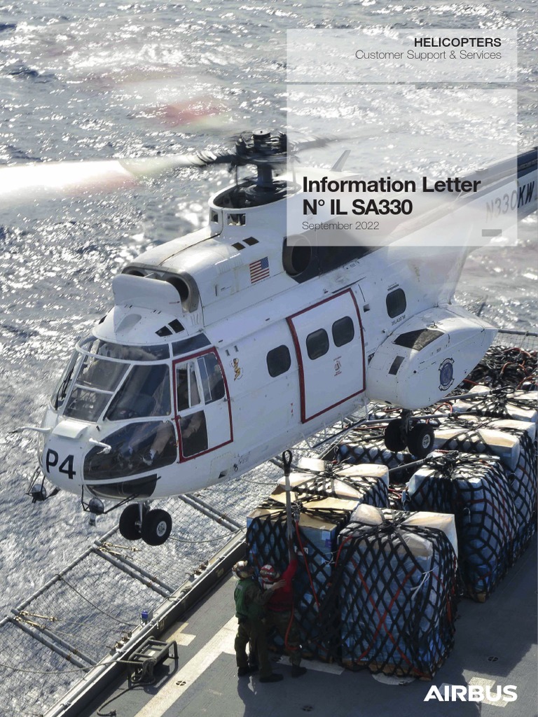 Il Sa330 Puma 09 2022 | PDF | Logistics | Aviation