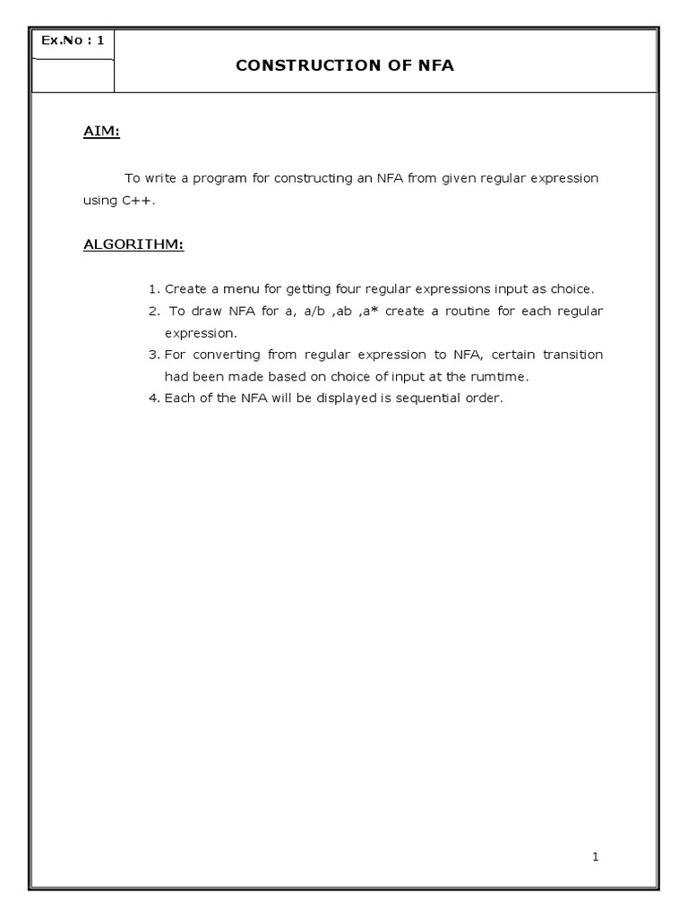CD Lab Manual | PDF | Parsing | Computer Programming