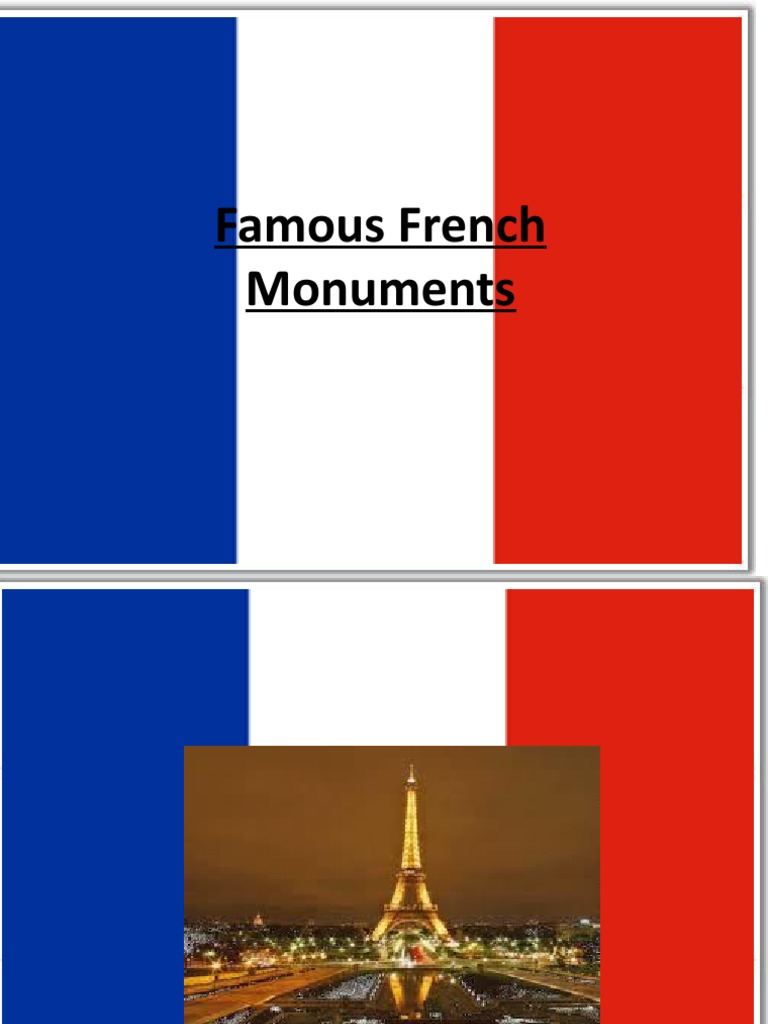 Famous French Monuments Powerpoint | PDF