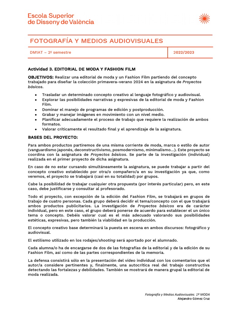 Editorial de Moda y Fashion Film PDF | Descargar gratis PDF | Adobe ...