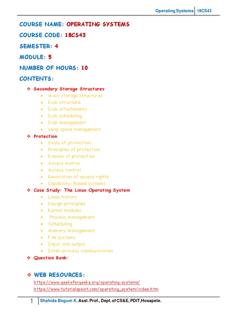 OS Module5 | PDF | Booting | Hard Disk Drive