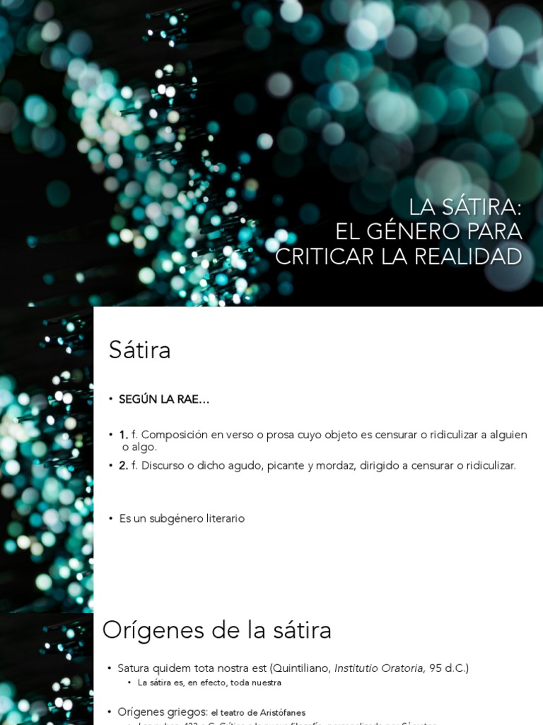 Historia y Evolución de la Sátira | PDF | Sátira | Aristófanes