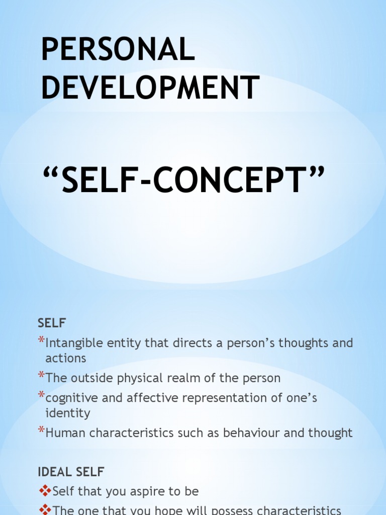 LESSON-1-SELF-CONCEPT.ppt | PDF | Self | Self Concept
