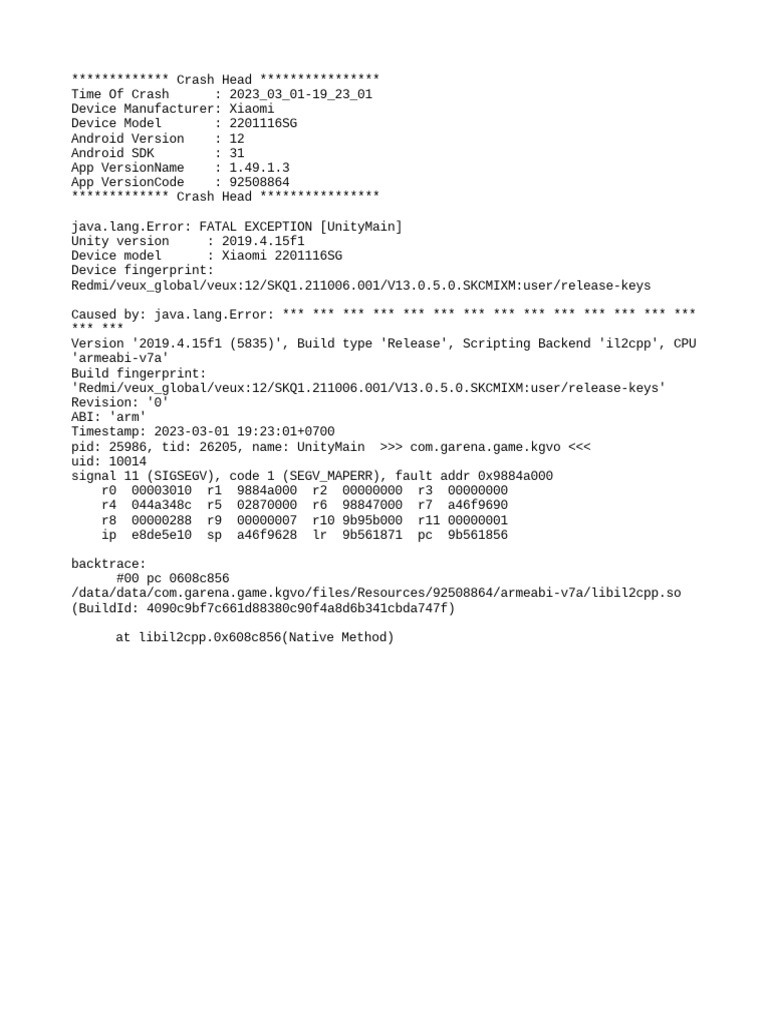 Mod Menu Crash 2023 03 01-19 23 01 | PDF | Business | Technology ...