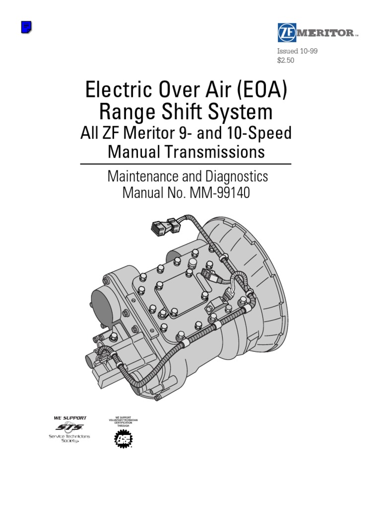 Electric Over Air (EOA) Range Shift System All ZF Meritor 9 and 10speed ...
