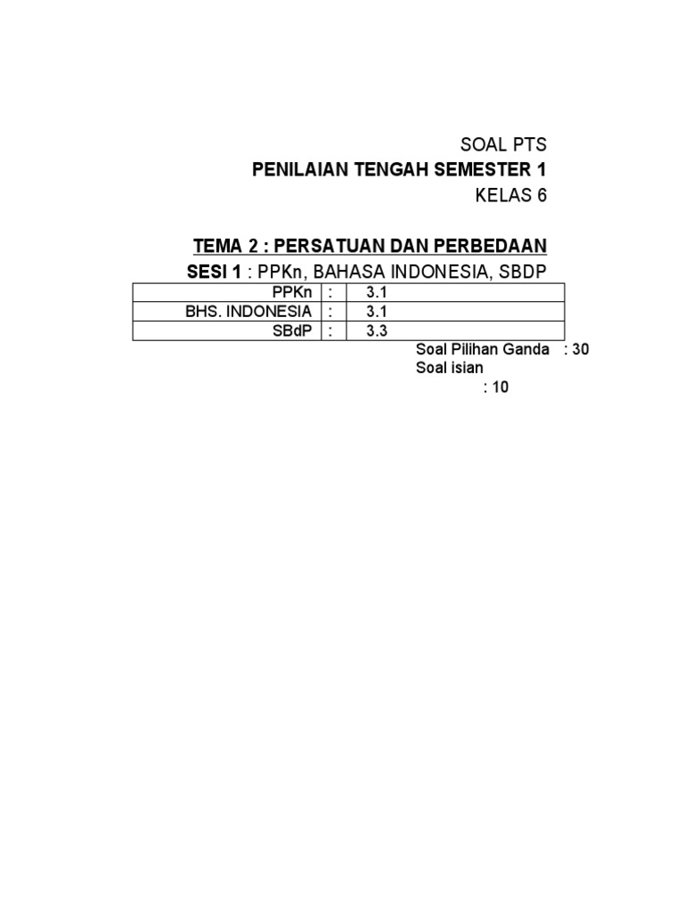 Tema 2 Sesi 1 | PDF