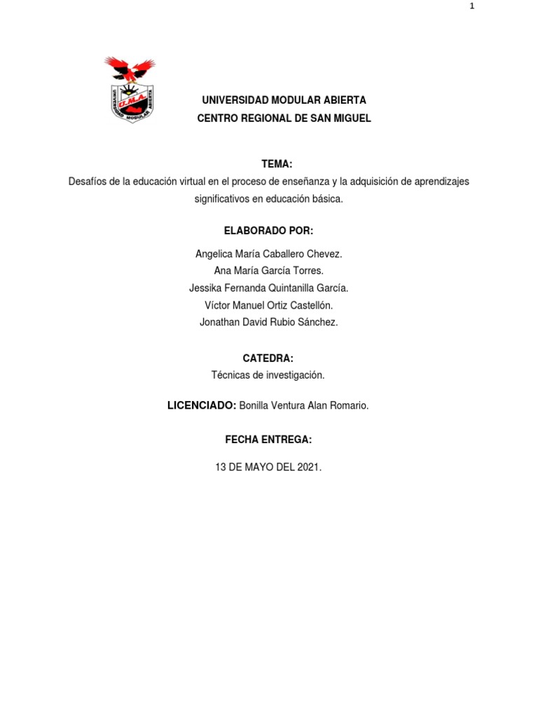 CAPITULOS 1 2 3, 4 5 y 6 (29 DE MAYO) | PDF | Enseñando | Aprendizaje