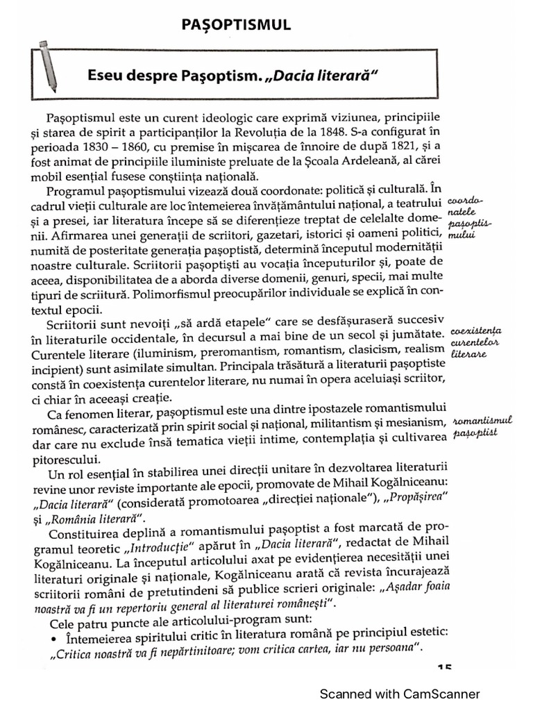 Curente Și Orientări Literare PDF | PDF