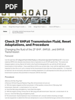 TL4 Gearbox Technical Manual | PDF | Manual Transmission | Clutch