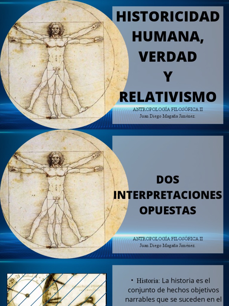 Historicidad Humana, Verdad y Relativismo | PDF | Verdad | Relativismo