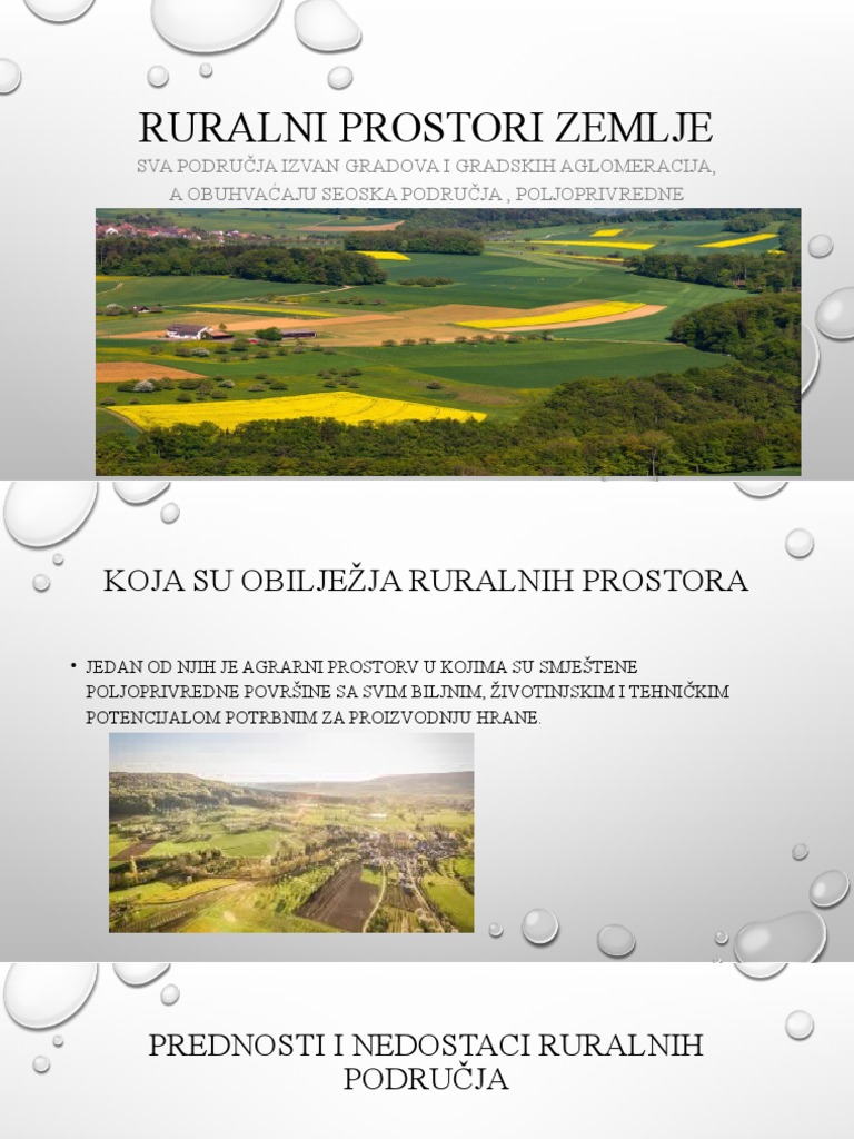 Ruralni Prostori Zemlje 4 | PDF