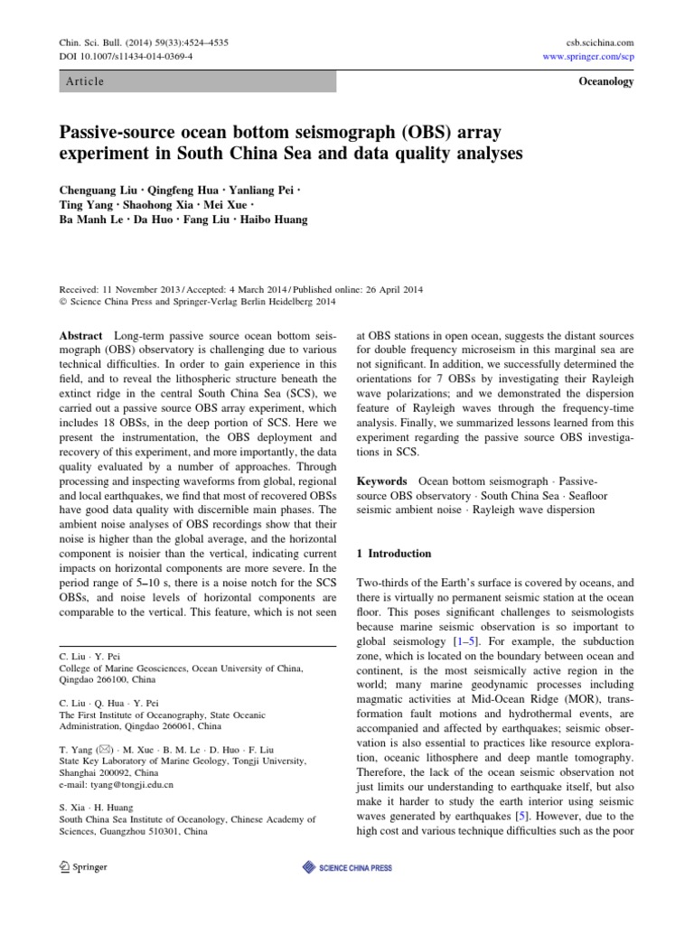 10 PDF | Download Free PDF | Spectral Density | Seismology