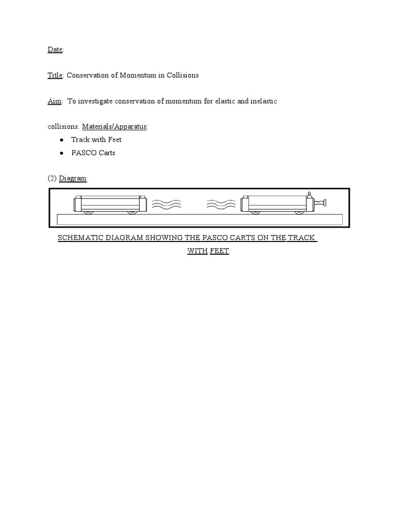Momentum Lab Pdf Momentum Collision
