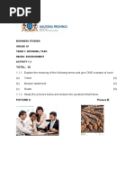 Notes Grade 10 Business Studies Term 2 2023 | PDF | Partnership | Sole ...