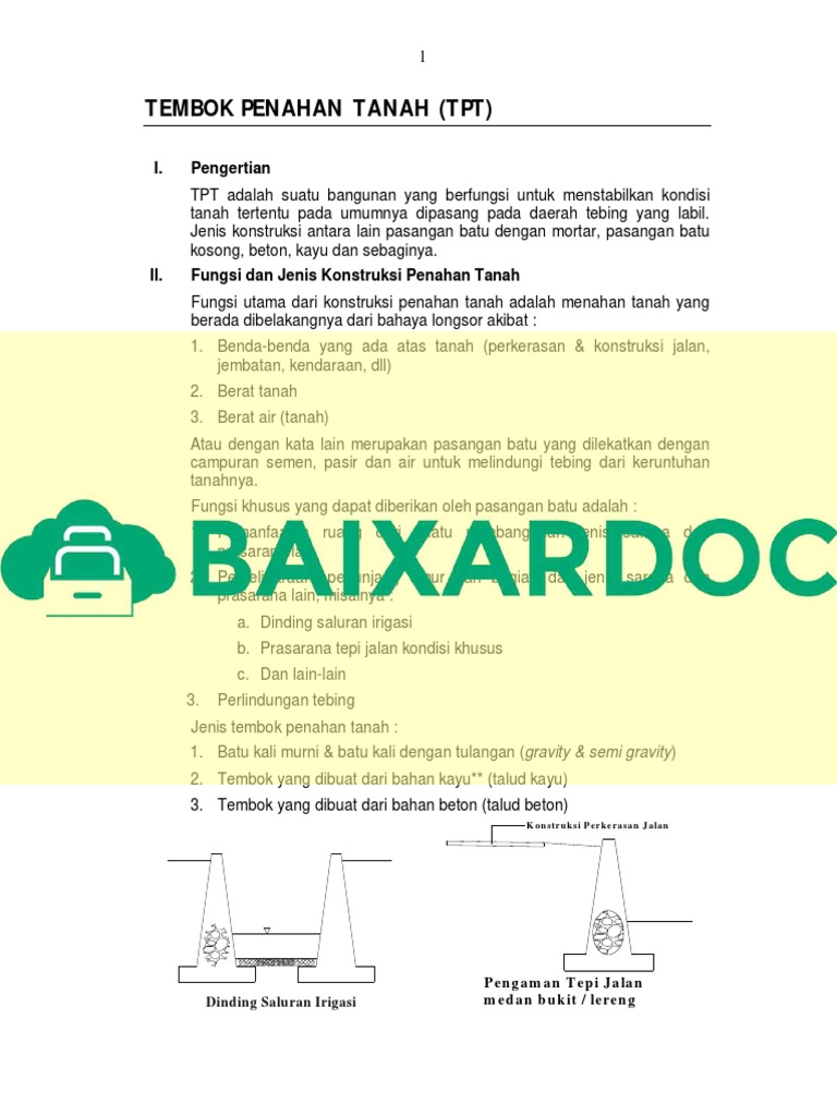 Standar Tpt-Turap-Talud | PDF