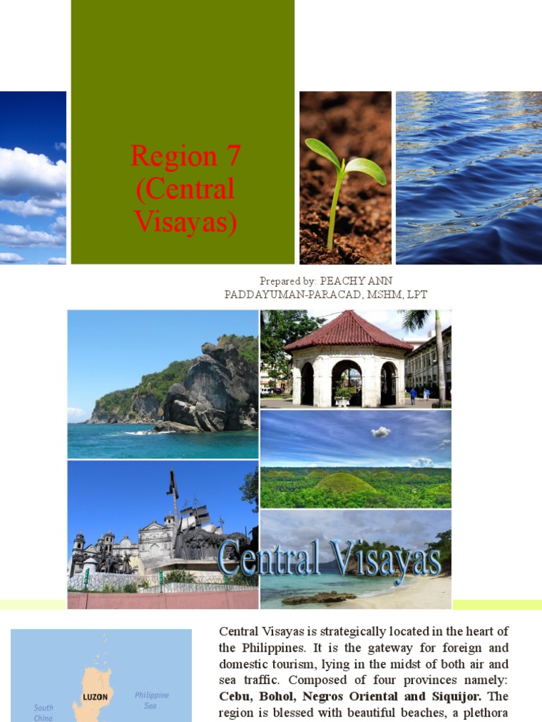 Central Visayas: Region 7 Highlights | PDF | Cebu