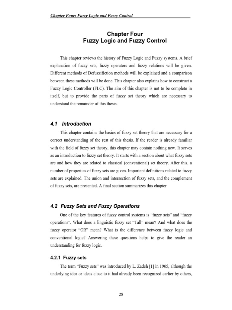 Chap Fuzzy Pdf Fuzzy Logic Applied Mathematics 