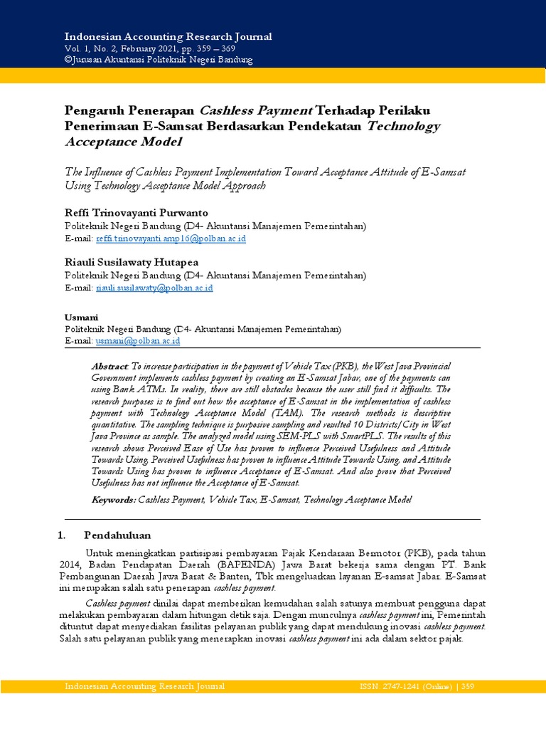 2461-Article Text-5994-1-10-20210225 | PDF | Business | Computing