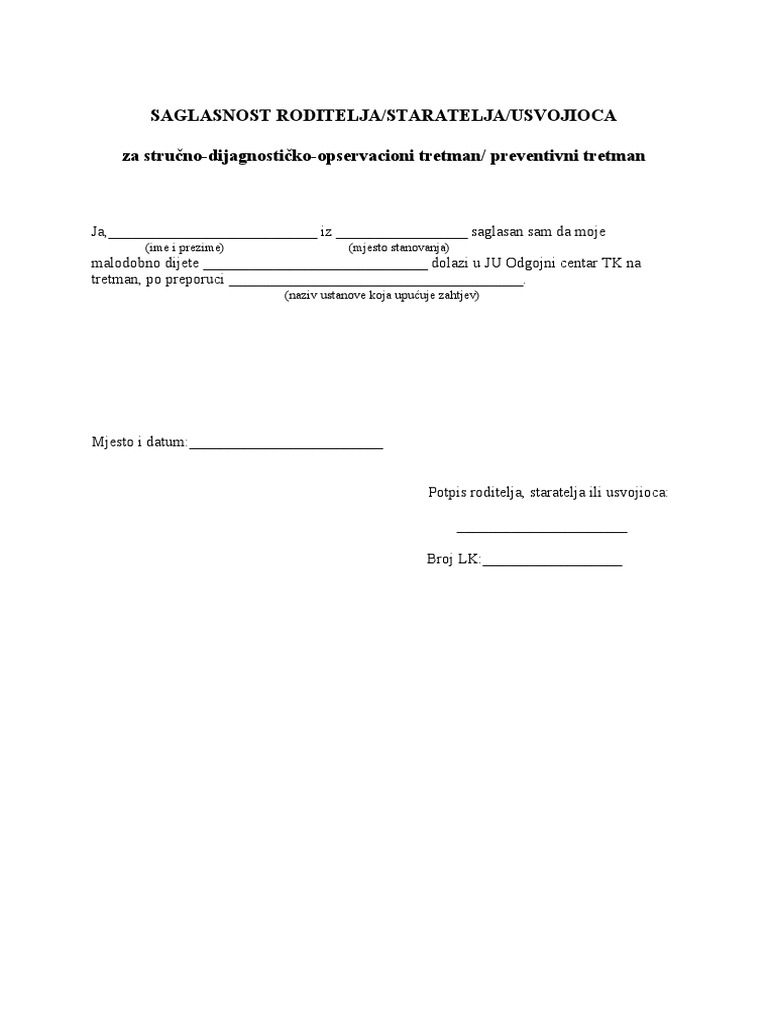 Saglasnost-roditelja-1-1.doc | PDF