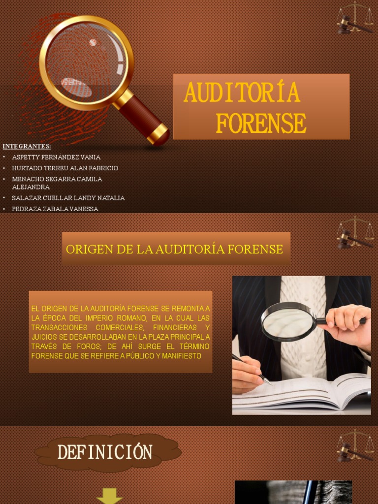 Auditoría Forense: Definición, Objetivos, Alcances y Etapas del Proceso ...