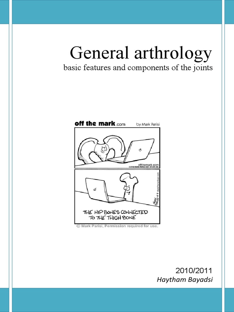 Classification of Joints in Arthrology | PDF | Joint | Anatomical Terms ...