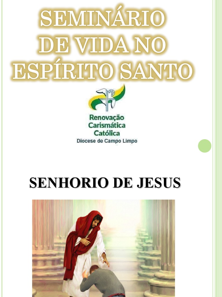 05) Senhorio de Jesus | PDF