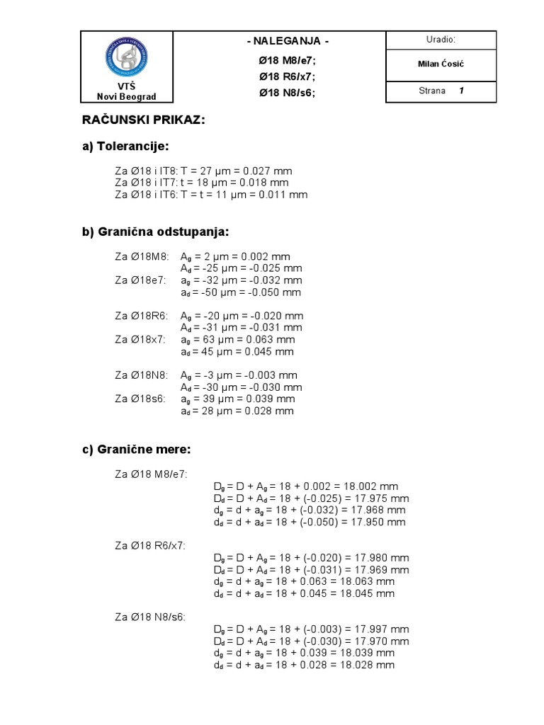 Seminarski Rad - Naleganja FRG | PDF