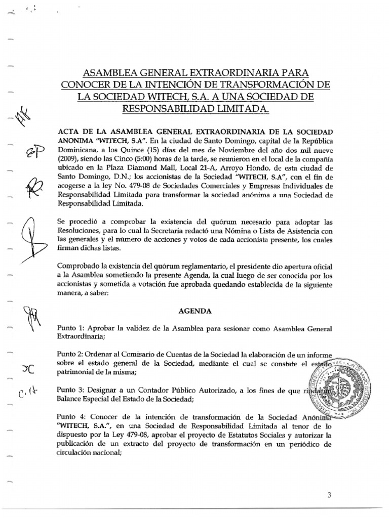 Acta Transf PDF | PDF