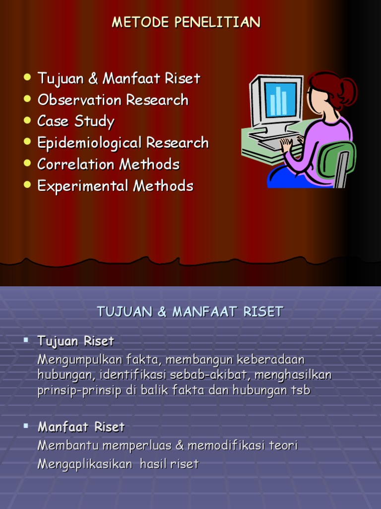 Metode Penelitian dan Riset | PDF | Karier & Perkembangan